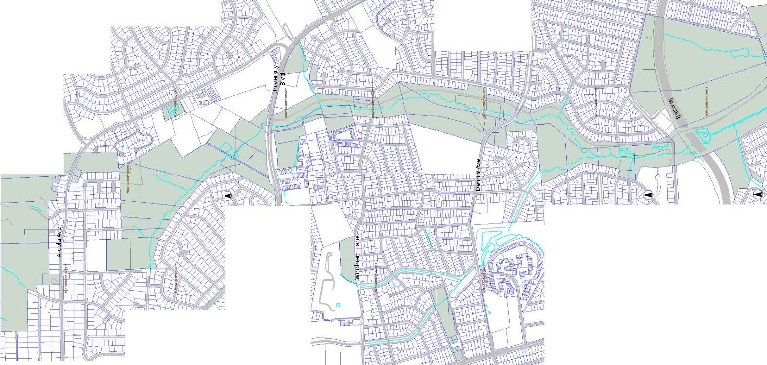 Maps of Sligo Creek - Friends of Sligo Creek
